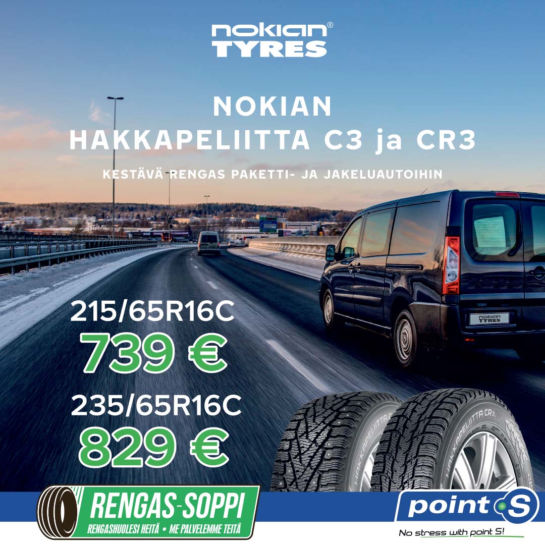 Rengasliike Helsinki | Vantaa - Rengas-Soppi Oy